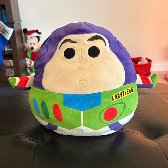Disney | Toys | Disney Buzz Lightyear Plush Green Purple And White ...